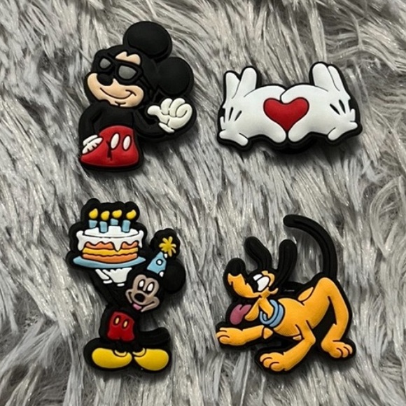 CROCS | Jewelry | Mickey Mouse Croc Charm Set | Poshmark